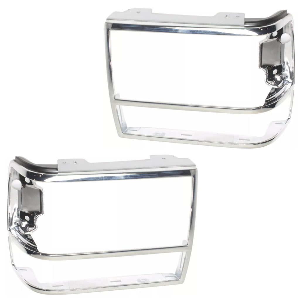 For Ford Ranger 1990-1992 Headlight Bezel Driver and Passenger Pair ...