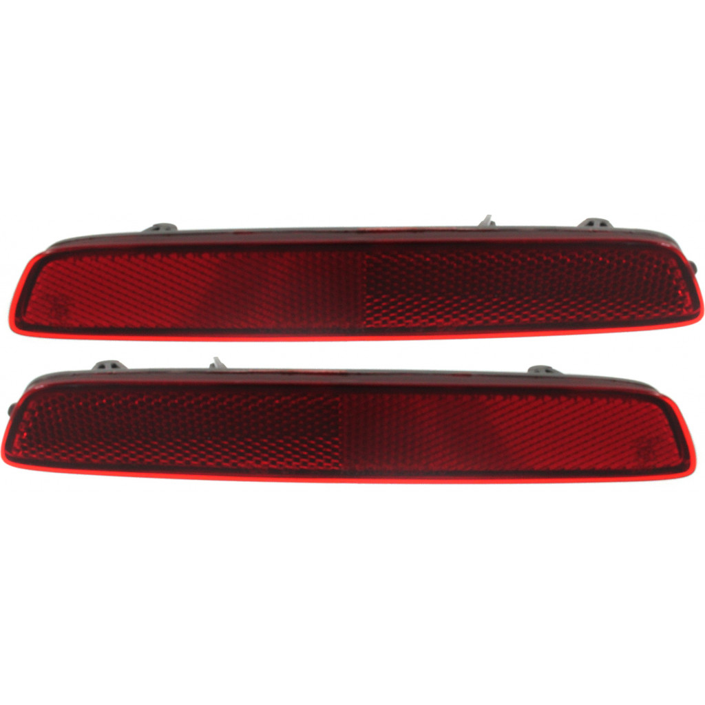 For GMC Terrain Rear Bumper Reflector 2010-2015 Driver and Passenger ...