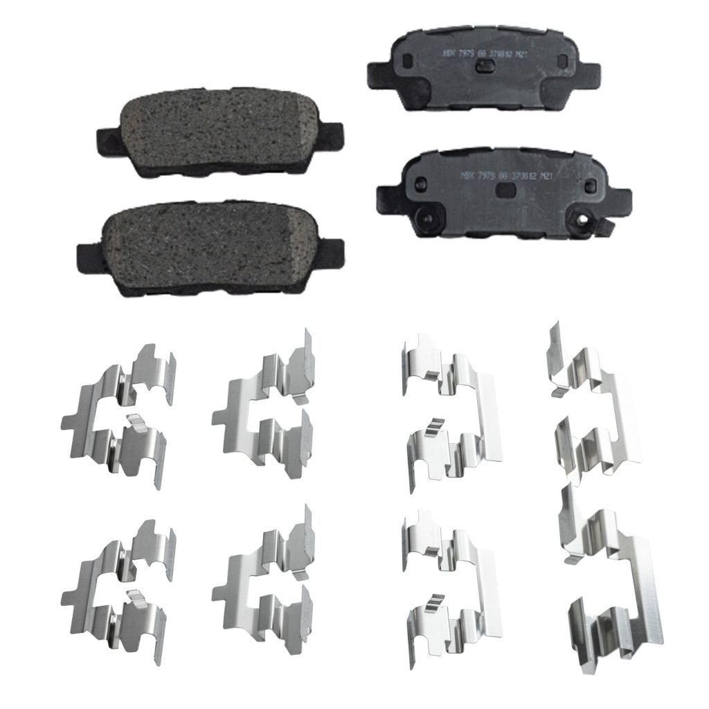 SureStop Brake Pads For Nissan Altima 2002-2018 | Rear 2-Wheel Set ...