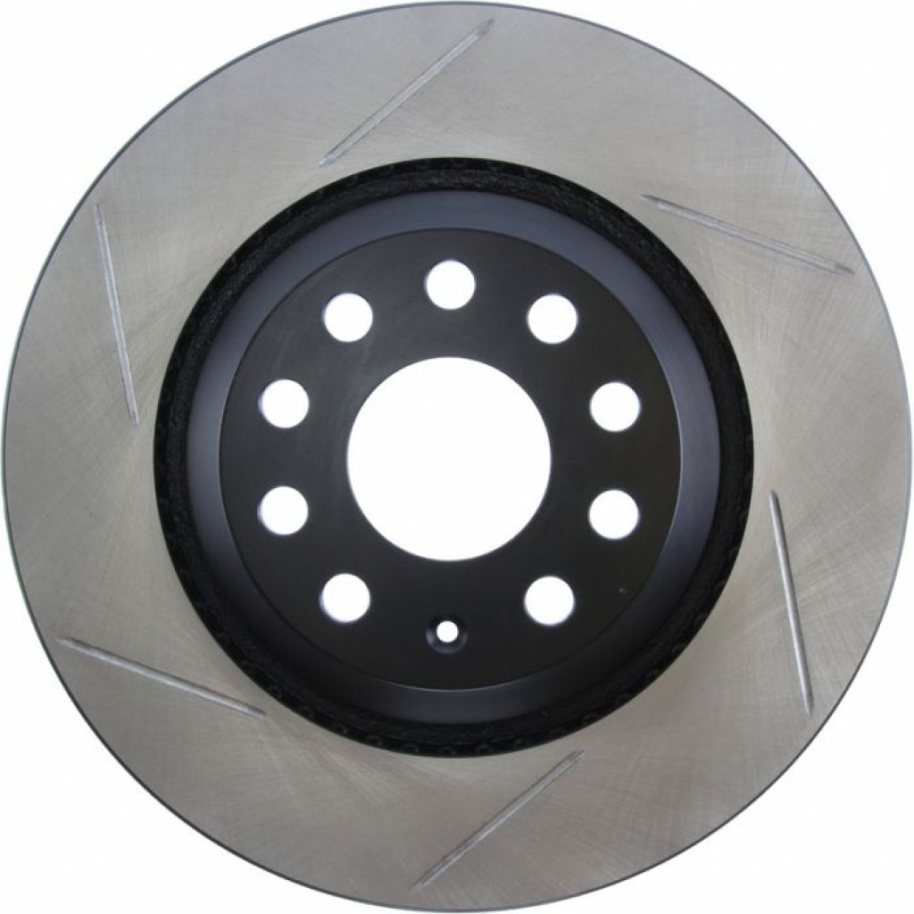StopTech For Volkswagen R32 2008 Brake Rotor Sport Slotted Rear ...