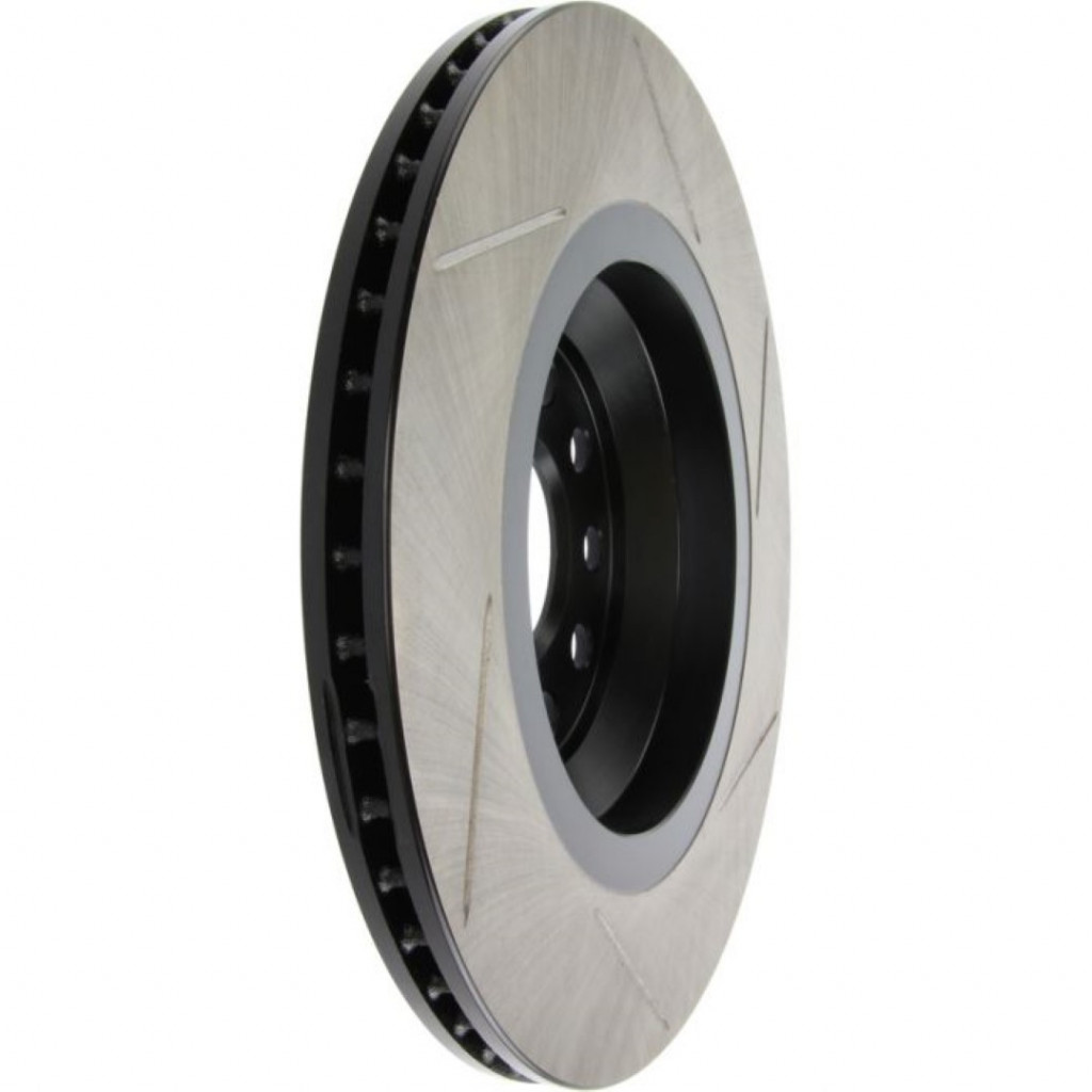 StopTech For Volkswagen R32 2008 Brake Rotor Sport Slotted Rear ...