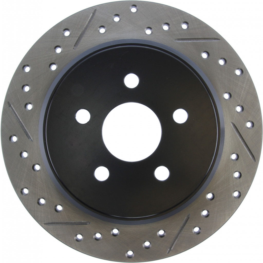 StopTech For Dodge Neon SRT-4 2003-2005 Brake Rotor Slotted Rear ...